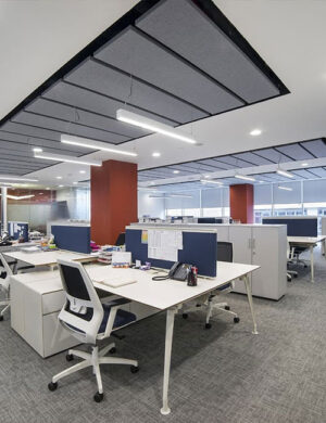 Aksa Acoustic Sound Insulation Wood, Felt, Fabric Panels